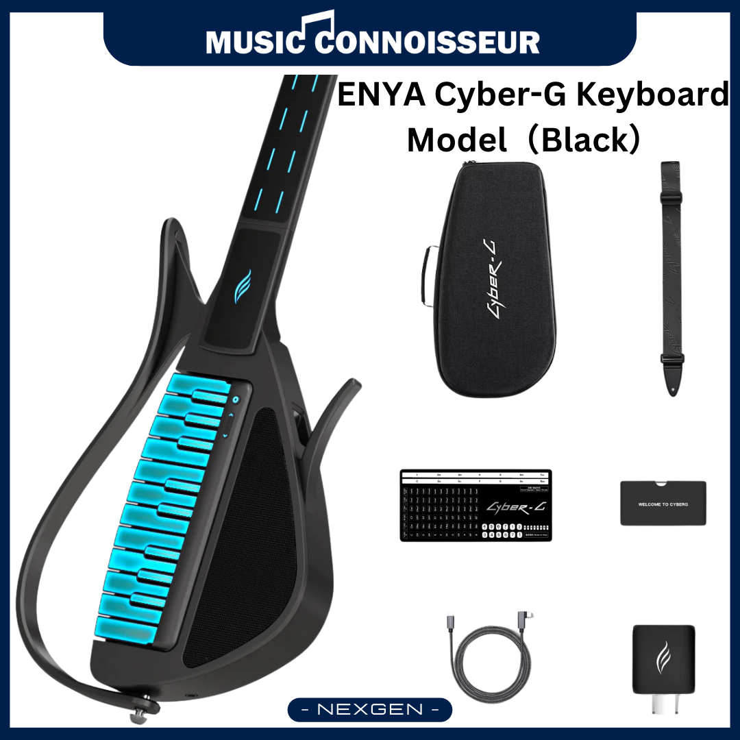 ENYA Cyber-G Keyboard Model (Black) – Music Connoisseur Singapore
