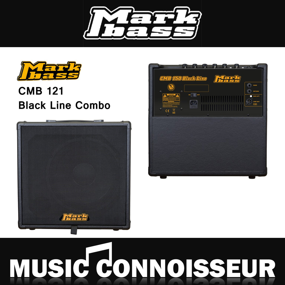 MarkBass CMB 121 Black Line Combo Amplifier – Music Connoisseur Singapore