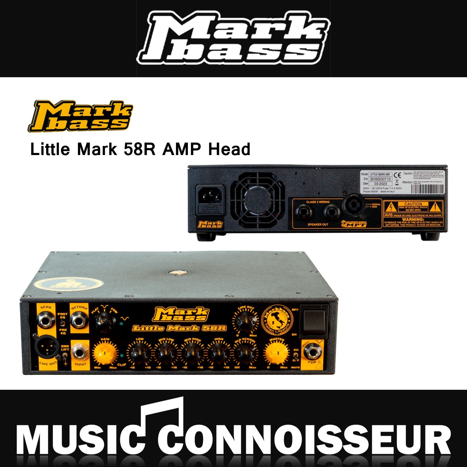 LITTLE MARK 58R Amp Head – Music Connoisseur Singapore