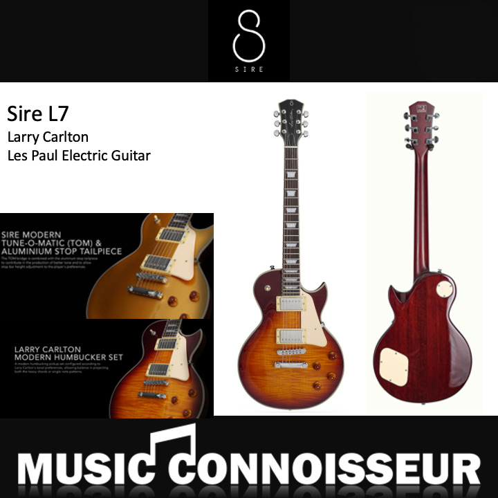 Sire Larry Carlton L7 Electric Guitar (Tobacco Sunburst) – Music ...