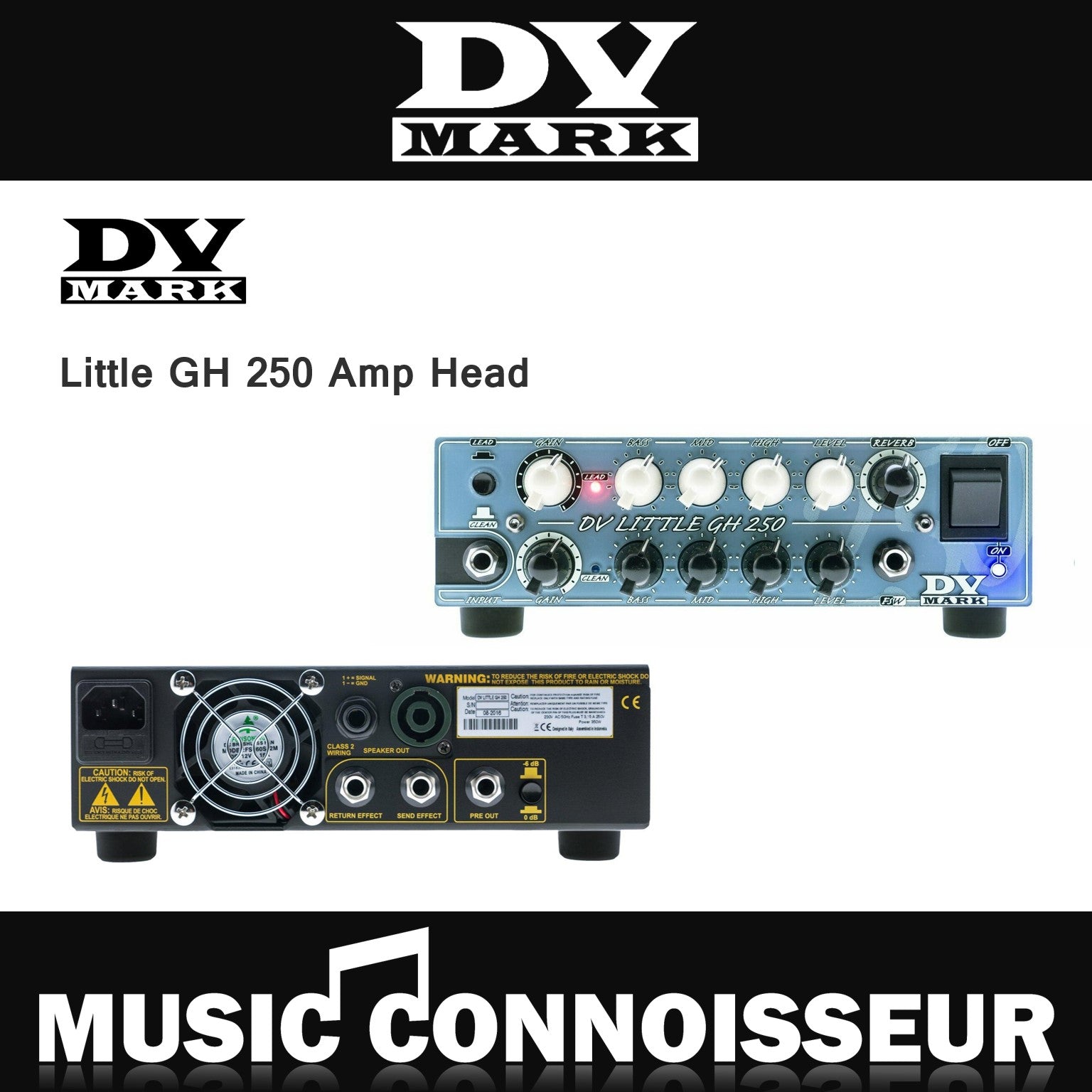 DV Mark Little GH 250 Amp Head – Music Connoisseur Singapore