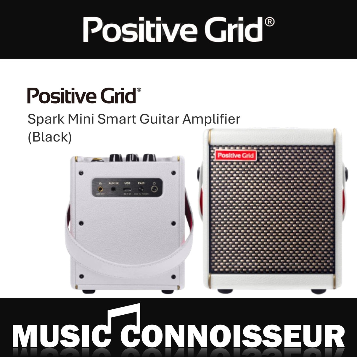Positive Grid Spark Mini Smart Guitar Amplifier (White) – Music ...