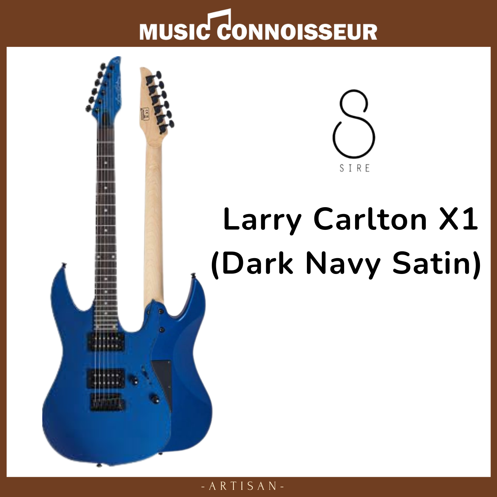 Sire Larry Carlton X1 Electric Guitar (Dark Navy Satin) – Music ...